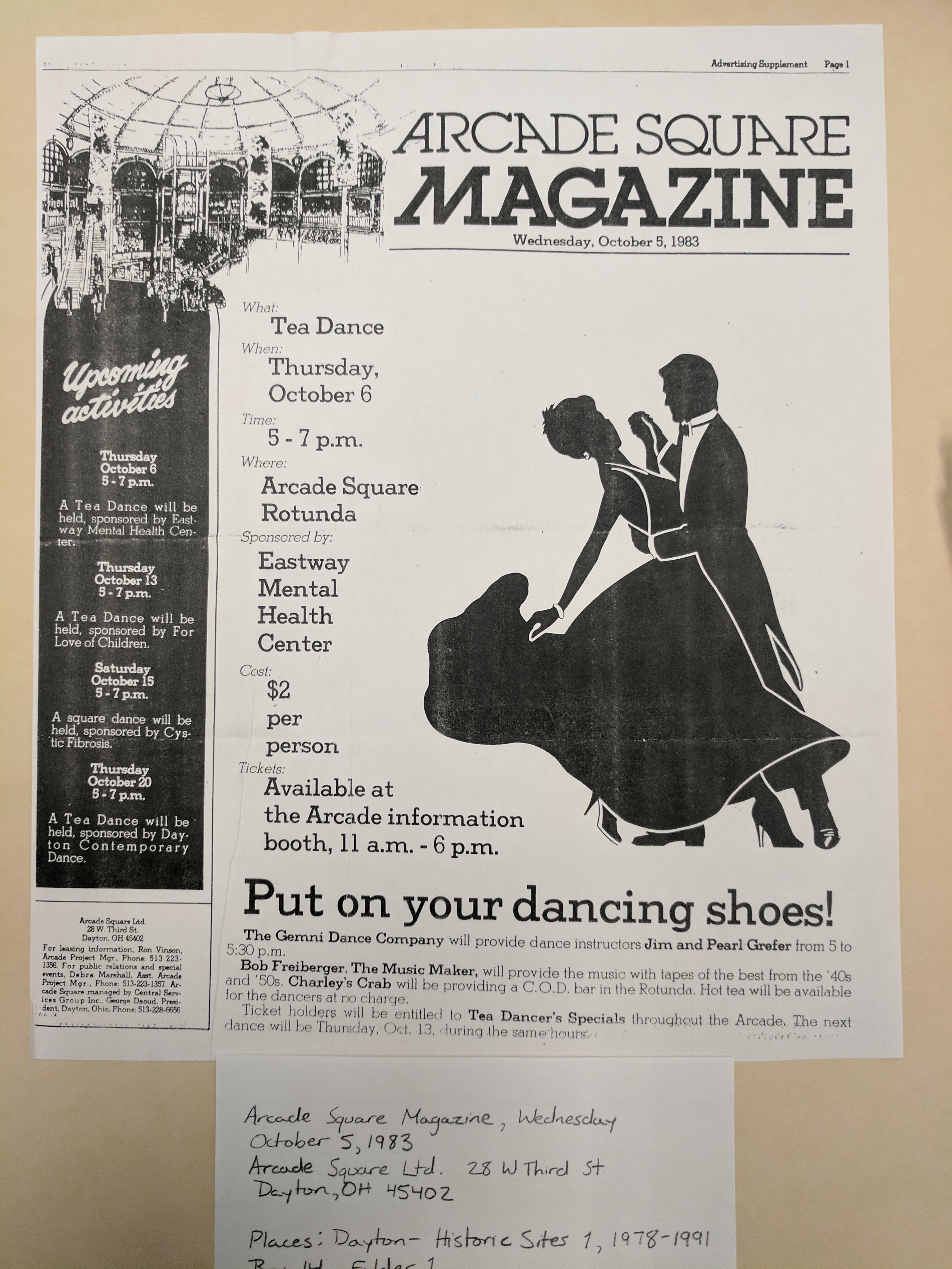 Arcade Magazine Cover 10-5-83 | arcade